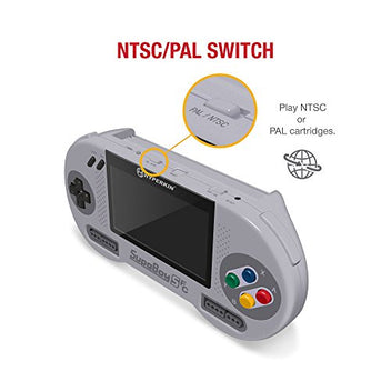 Hyperkin SupaBoy SFC Portable Pocket Console - (SNES) Super Nintendo ...