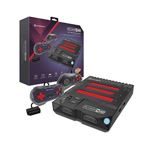 Hyperkin RetroN 3 HD 3 in 1 (Space Black) - (SNES) Super Nintendo | J&L Game