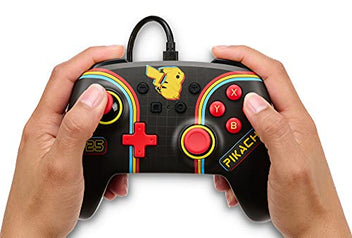 PowerA Enhanced Wired Controller (Pikachu Arcade) - (NSW) Nintendo Swi ...