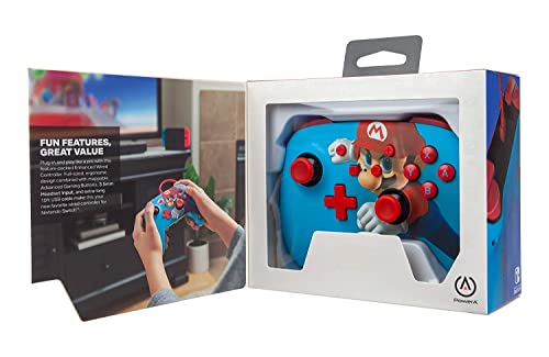 PowerA Enhanced Wired Controller (Mario Punch) - (NSW) Nintendo Switch ...