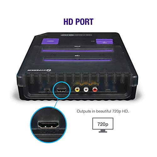 Hyperkin RetroN 2 HD Gaming Console (Space Black) - (SNES) Super Ninte ...