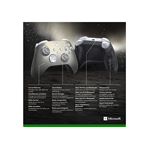 Microsoft Xbox Series X Wireless Controller (Lunar Shift) - (XSX) Xbox ...