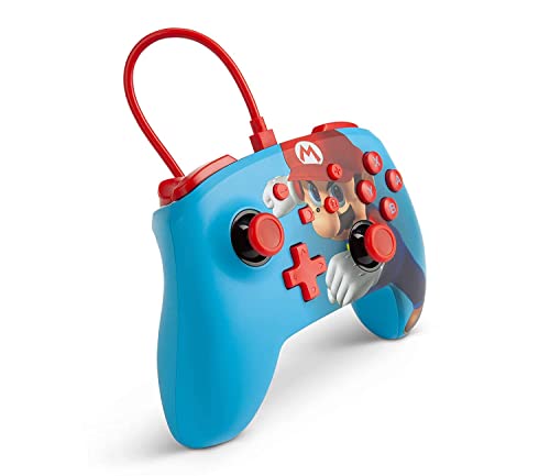 PowerA Enhanced Wired Controller (Mario Punch) - (NSW) Nintendo Switch ...