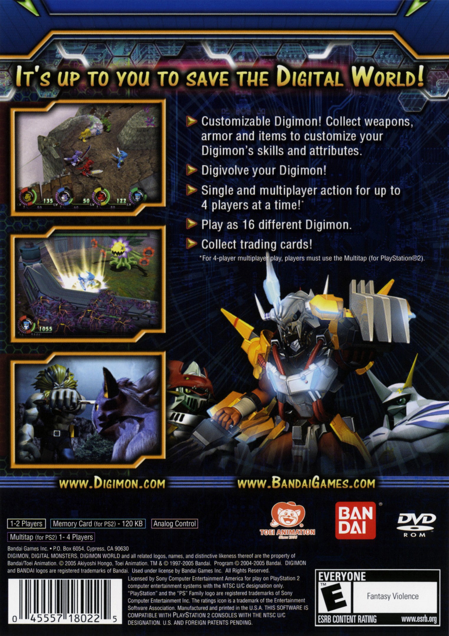 Digimon World 4 - (PS2) Playstation 2 [Pre-Owned] | J&L Game
