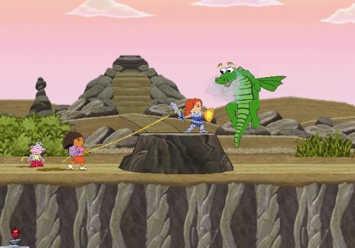 Dora the Explorer Dora Saves the Crystal Kingdom - Nintendo Wii [Pre-O ...