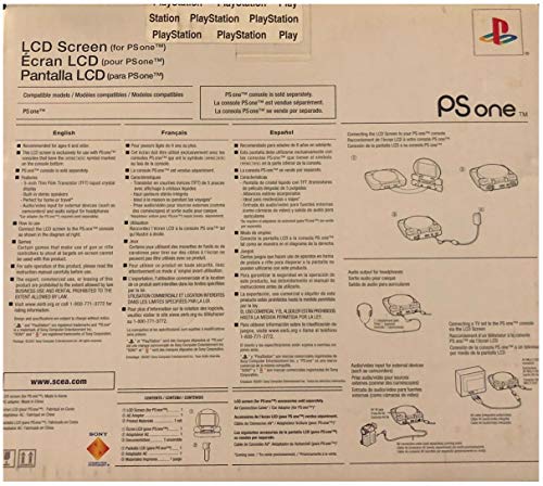 SONY PSone LCD Screen (SCPH-131) - (PS1) PlayStation 1 [Pre-Owned] | J ...