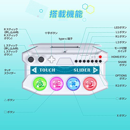 Hatsune Miku Project DIVA Future Tone DX Mini Controller (White) - (PS ...