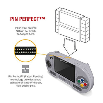 Hyperkin SupaBoy SFC Portable Pocket Console - (SNES) Super Nintendo ...