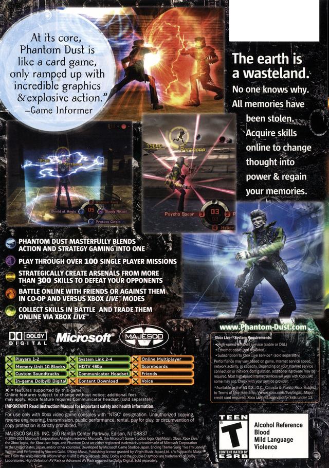 Phantom Dust - (XB) Xbox | J&L Game