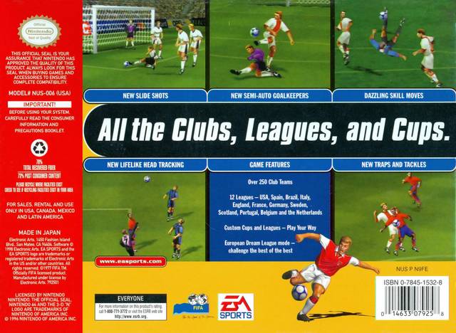 Fifa 99 n64 store