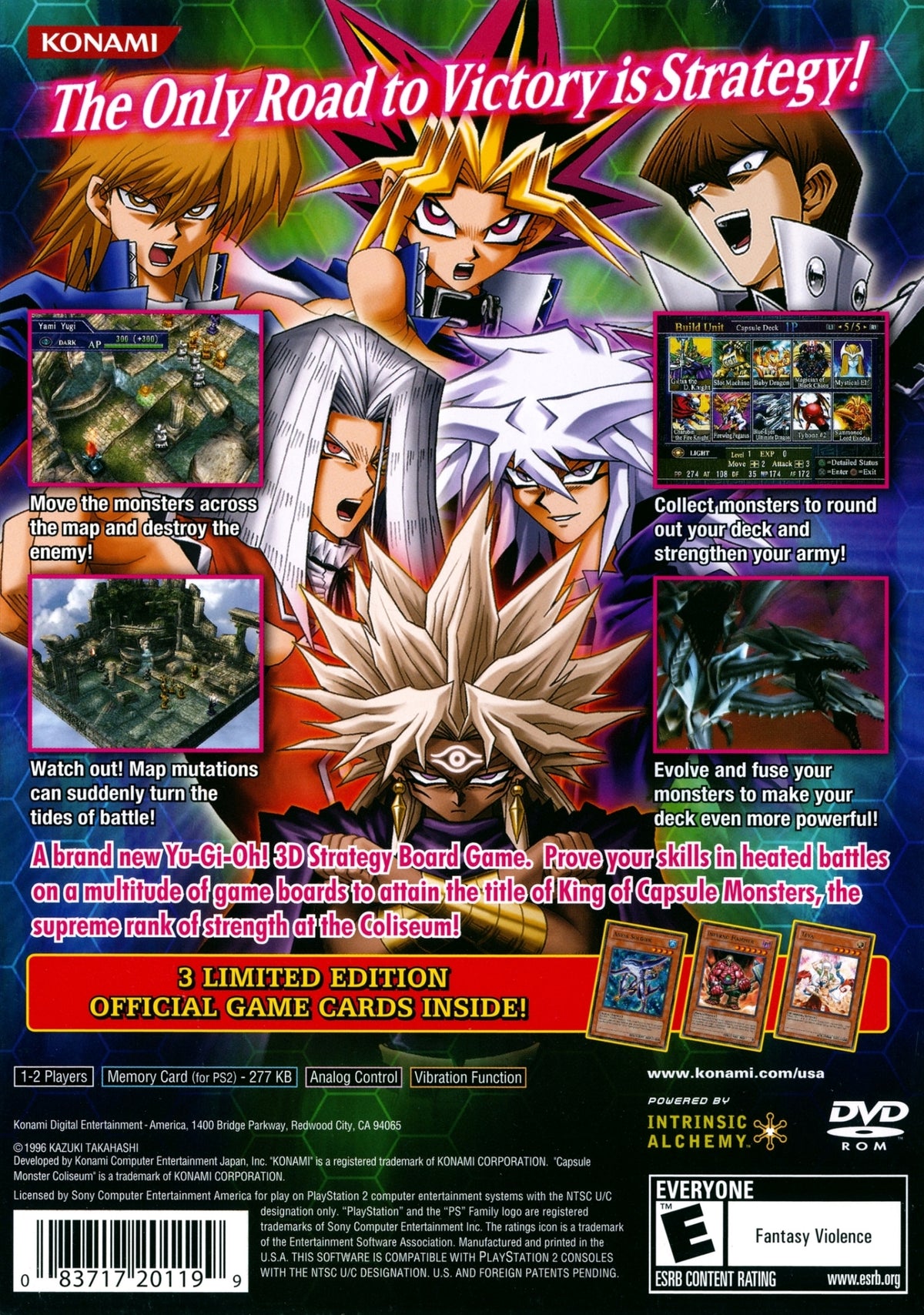 Yu-Gi-Oh! Capsule Monster Coliseum - (PS2) Playstation 2 [Pre-Owned ...