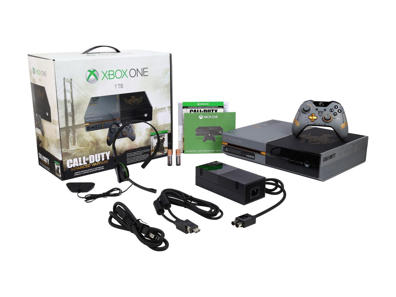 Microsoft Xbox One Limited Edition Call of Duty: Advanced Warfare Bund ...