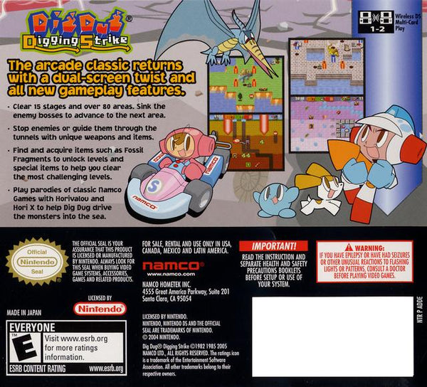 Dig Dug: Digging Strike - (NDS) Nintendo DS – J&L Video Games New York City