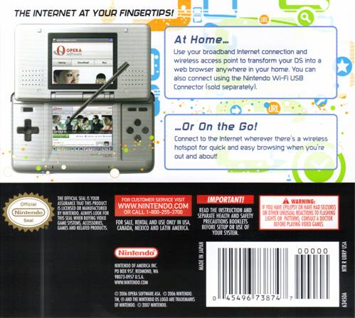 Nintendo DS Web Browser - (NDS) Nintendo DS – J&L Video Games New York City