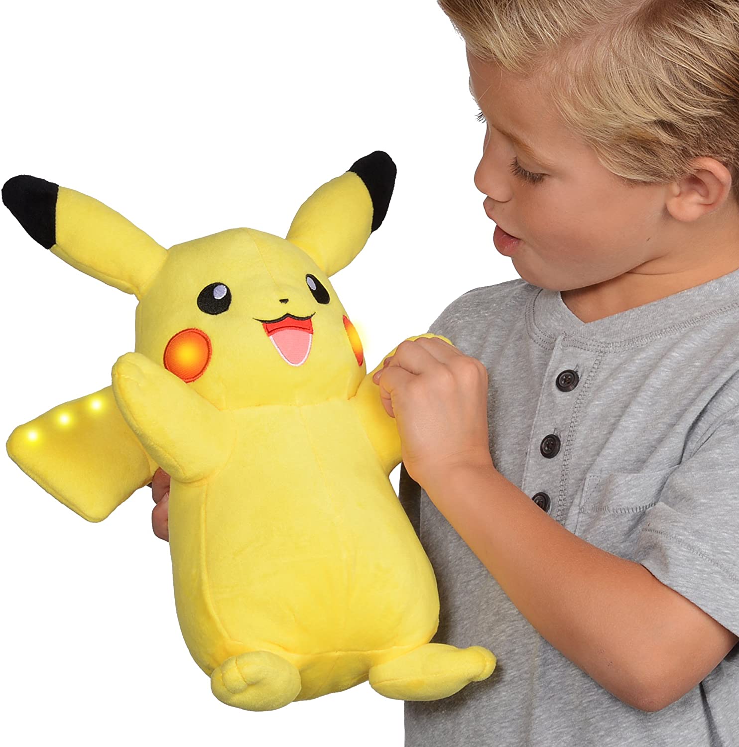 Pokemon Power Action Pikachu Plush - Toys | J&L Game