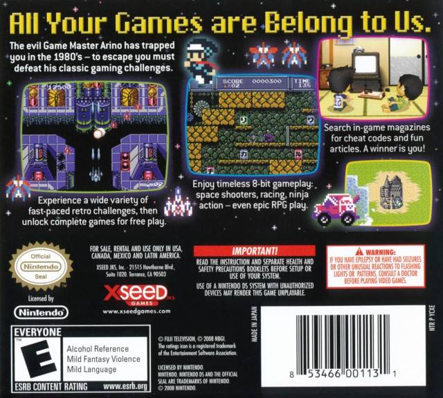 Retro game challenge nds store