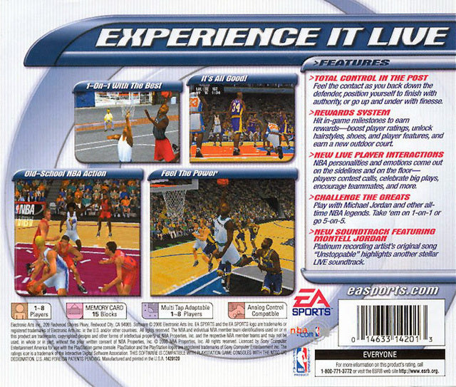 NBA Live 2001 - (PS1) PlayStation 1 [Pre-Owned] | J&L Game
