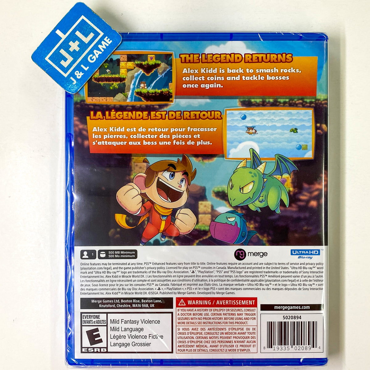 Alex Kidd In Miracle World DX - (PS5) PlayStation 5 | J&L Game