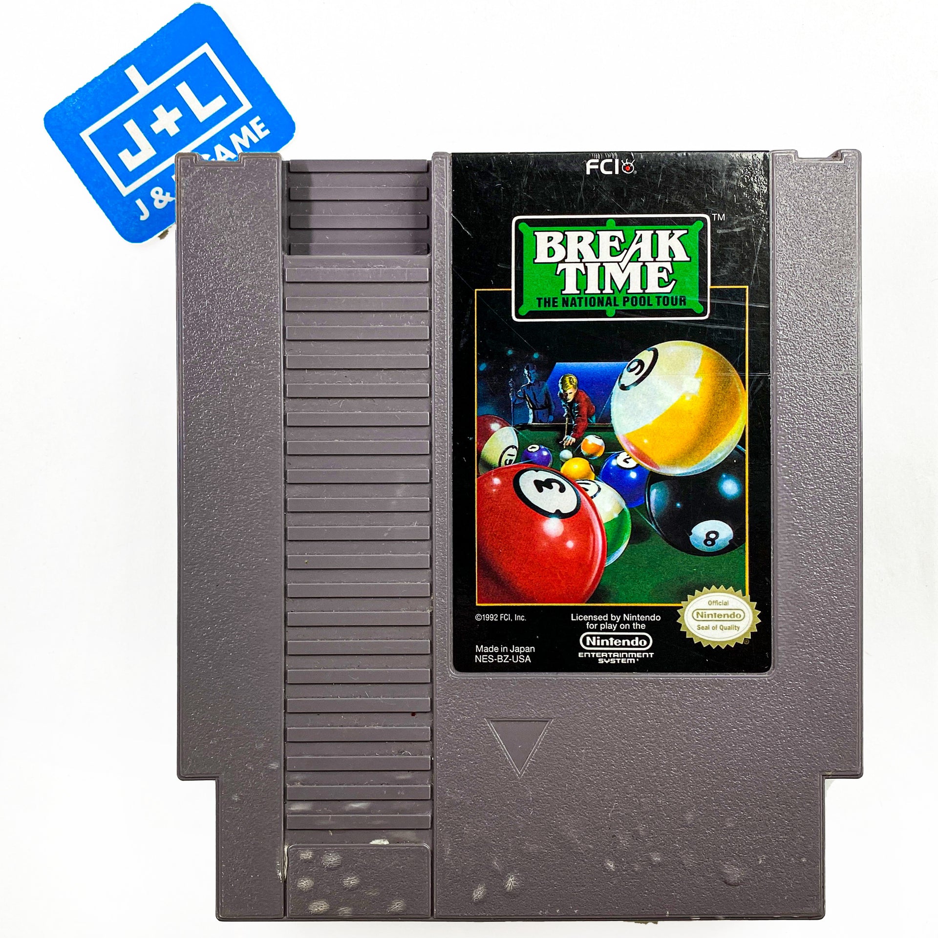 Break Time: The National Pool Tour - (NES) Nintendo Entertainment Syst ...
