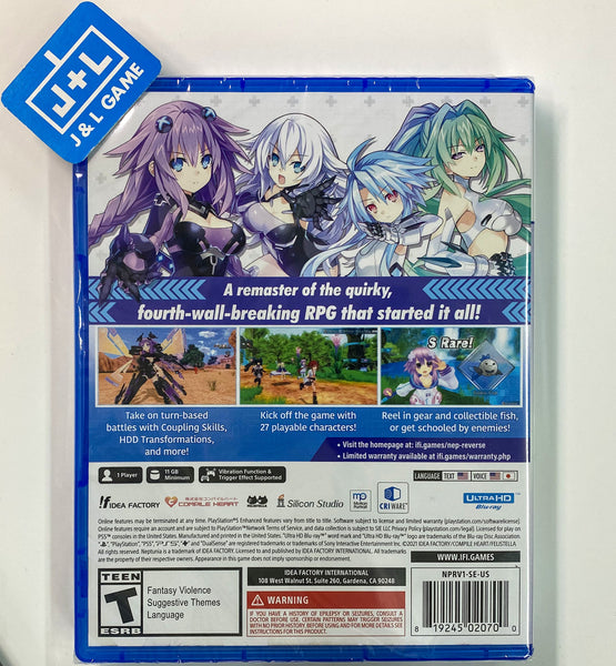 Neptunia ReVerse - (PS5) PlayStation 5 – J&L Video Games New York City