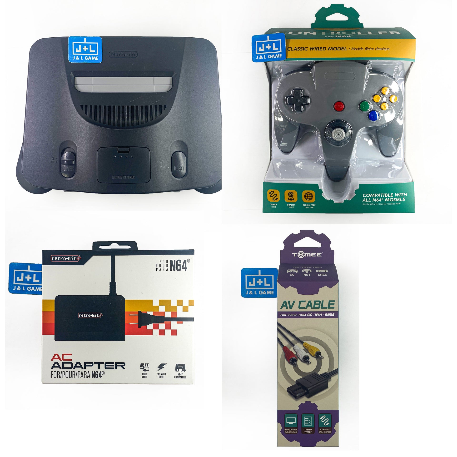 Nintendo 64 Hardware Console (Black) - (N64) Nintendo 64 [Pre-Owned ...