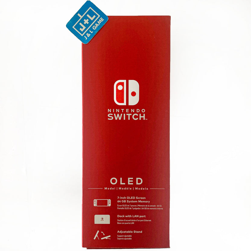 Nintendo Switch OLED Model (Neon Red & Neon Blue Set) - (NSW) Nintendo ...