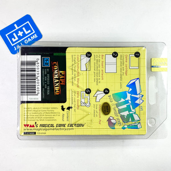 Papi Commando - SEGA Genesis [Pre-Owned] – J&L Video Games New York City