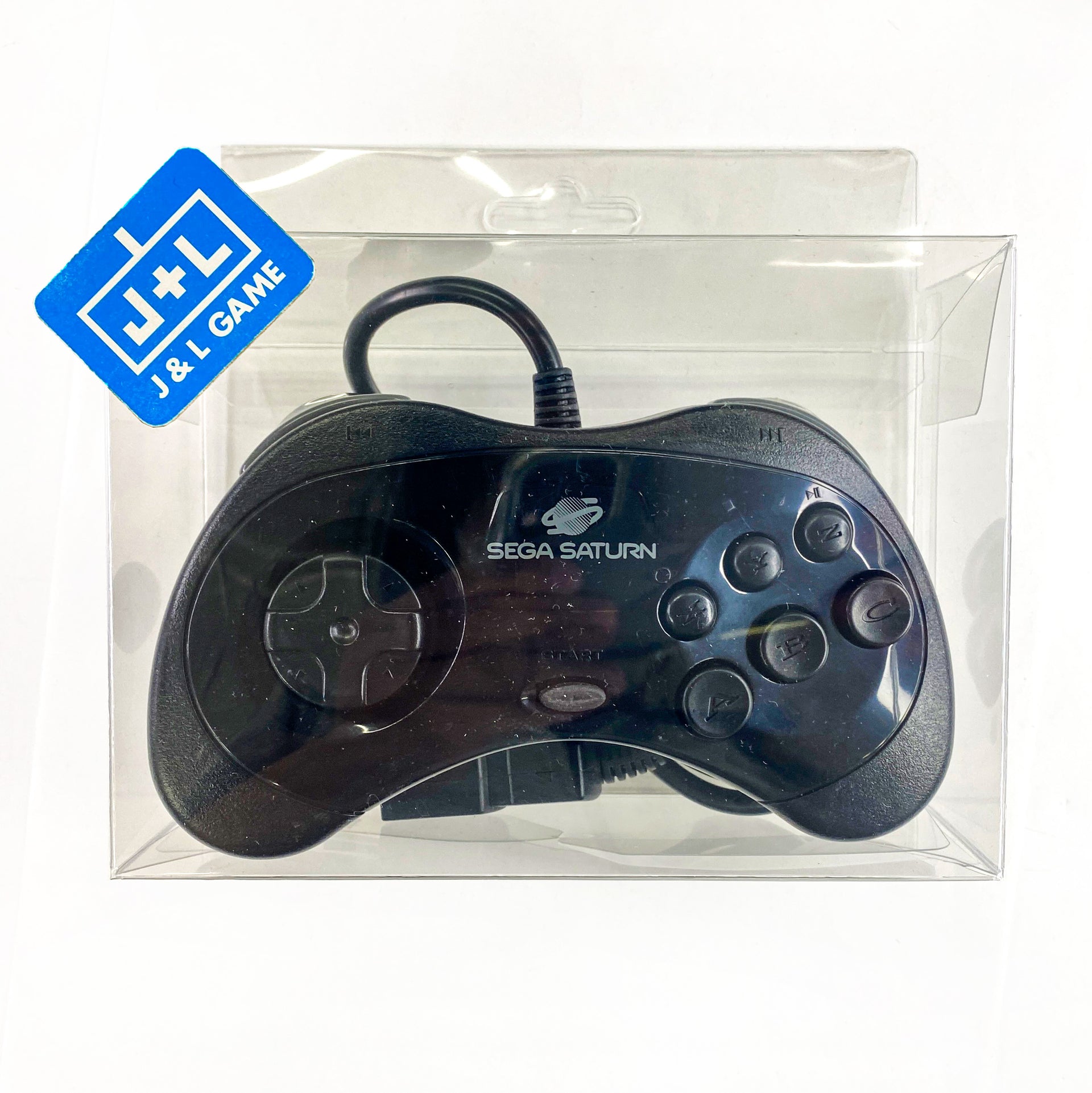 Sega Saturn Official Controller Pad (Black) - (SS) Sega Saturn [Pre-Ow ...