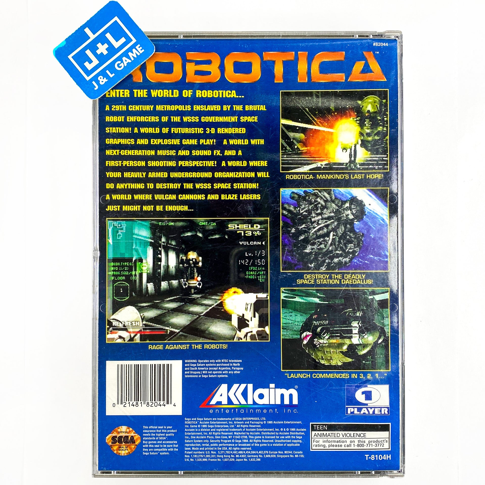 Robotica - (SS) SEGA Saturn [Pre-Owned] | J&L Game