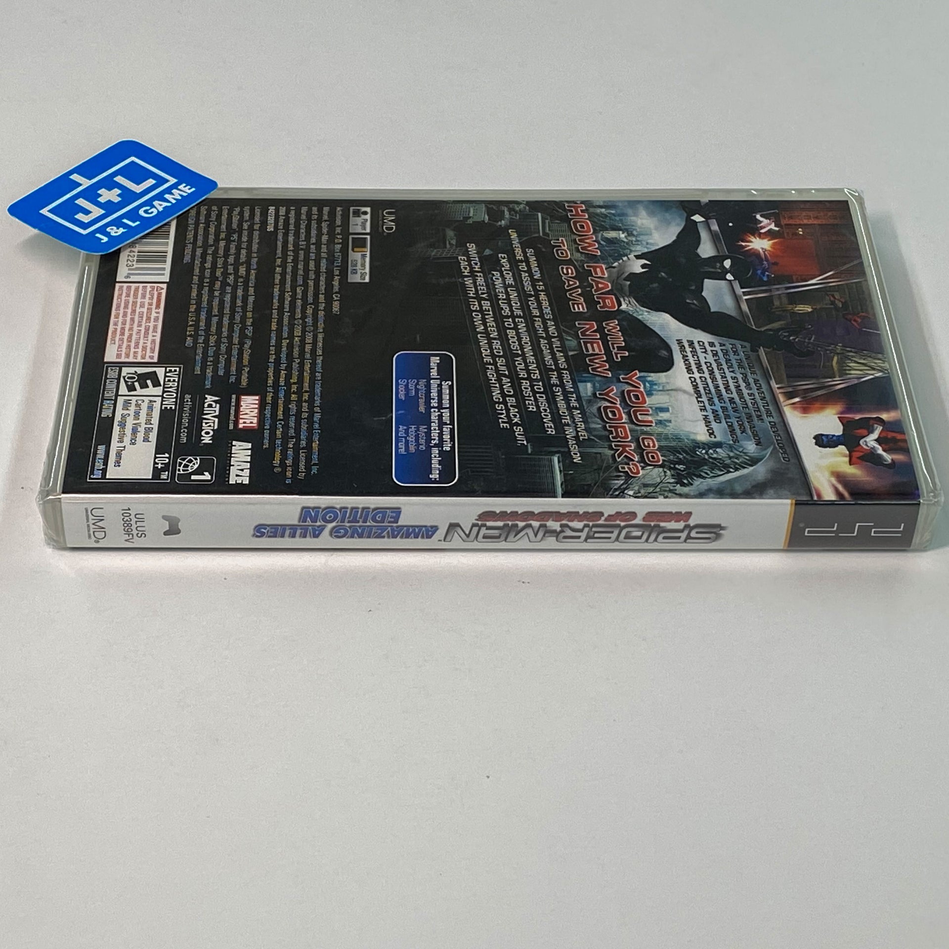 Spider-Man: Web of Shadows (Favorites) - Sony PSP | J&L Game