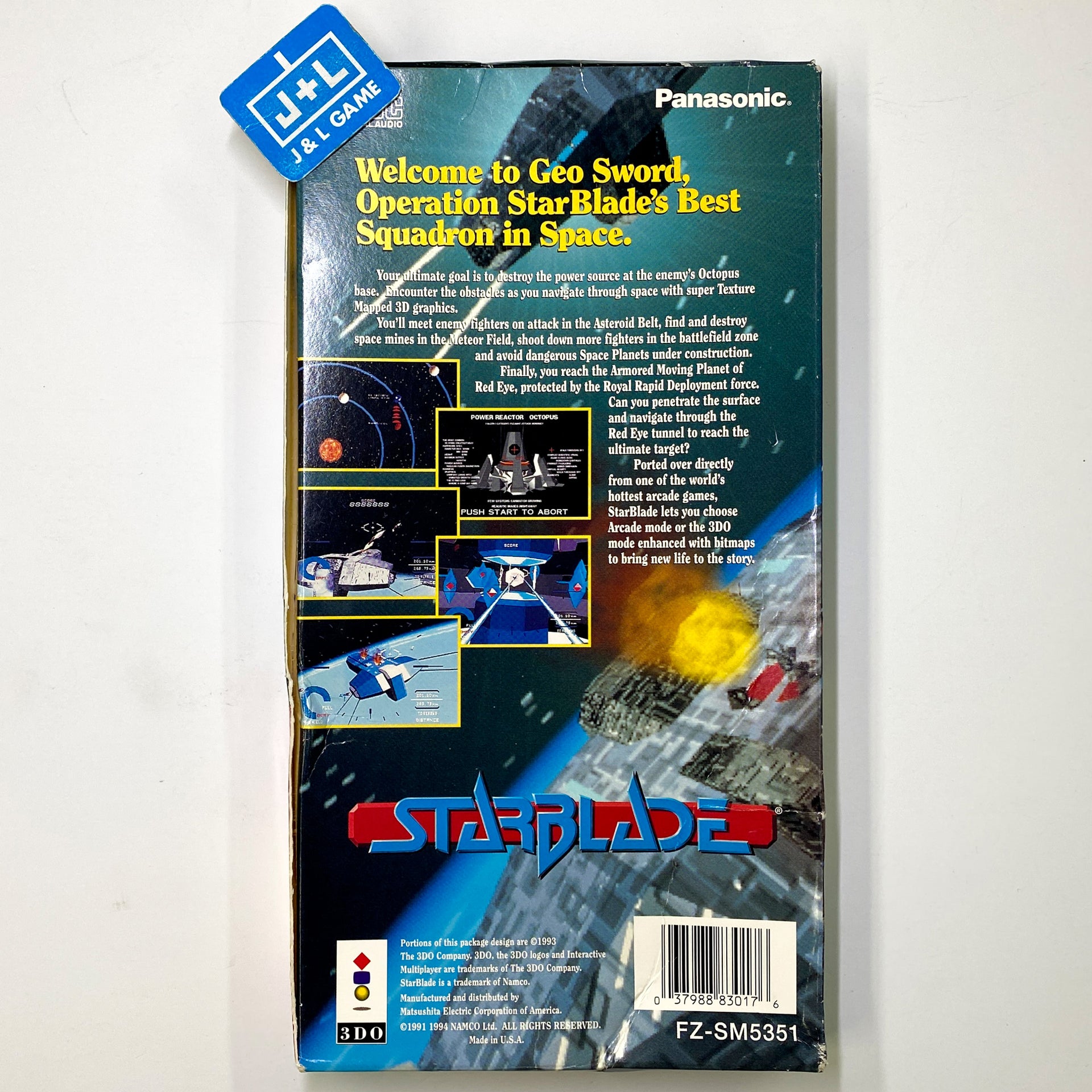 Starblade - 3DO Interactive Multiplayer [Pre-Owned] | J&L Game