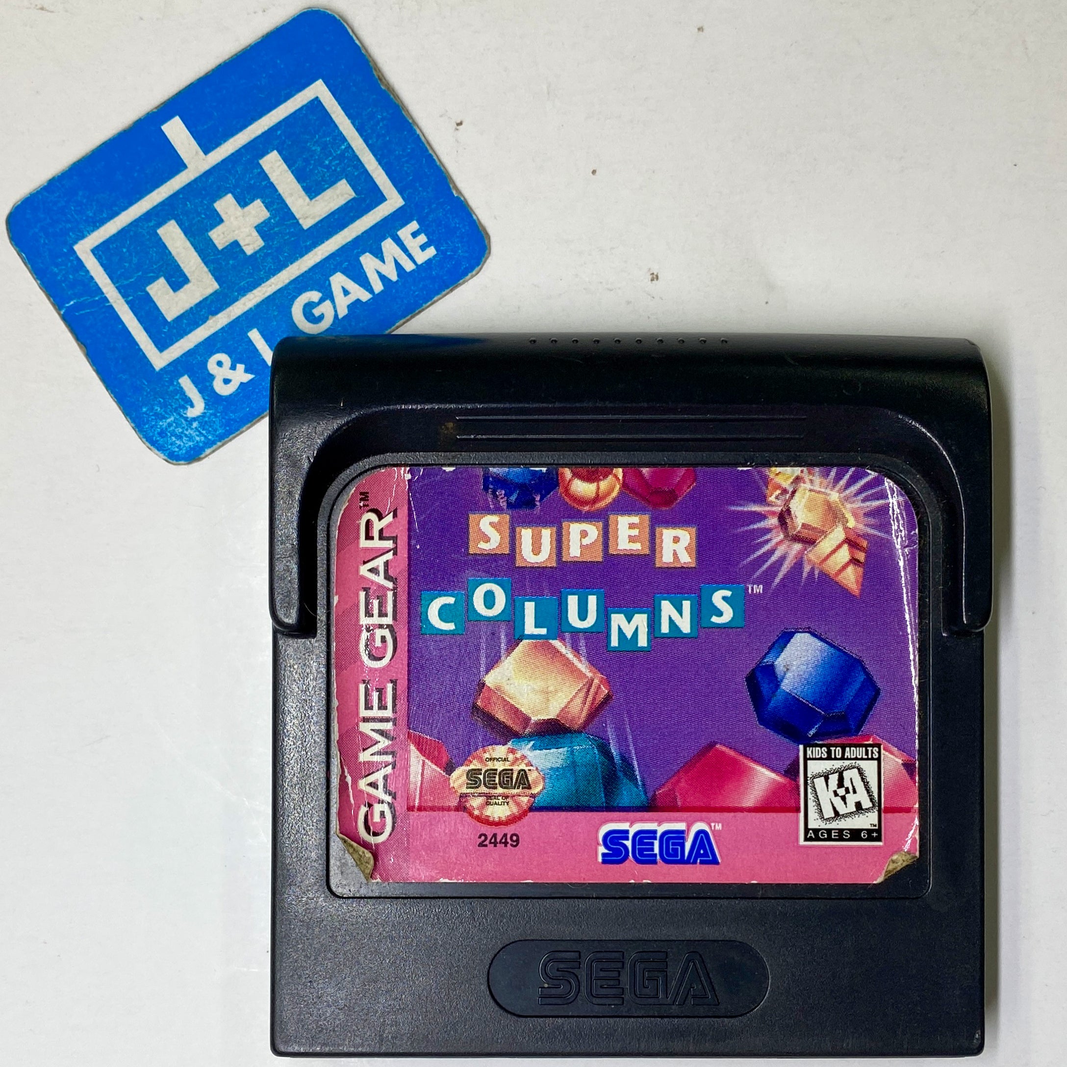 Super Columns - SEGA GameGear [Pre-Owned] | J&L Game