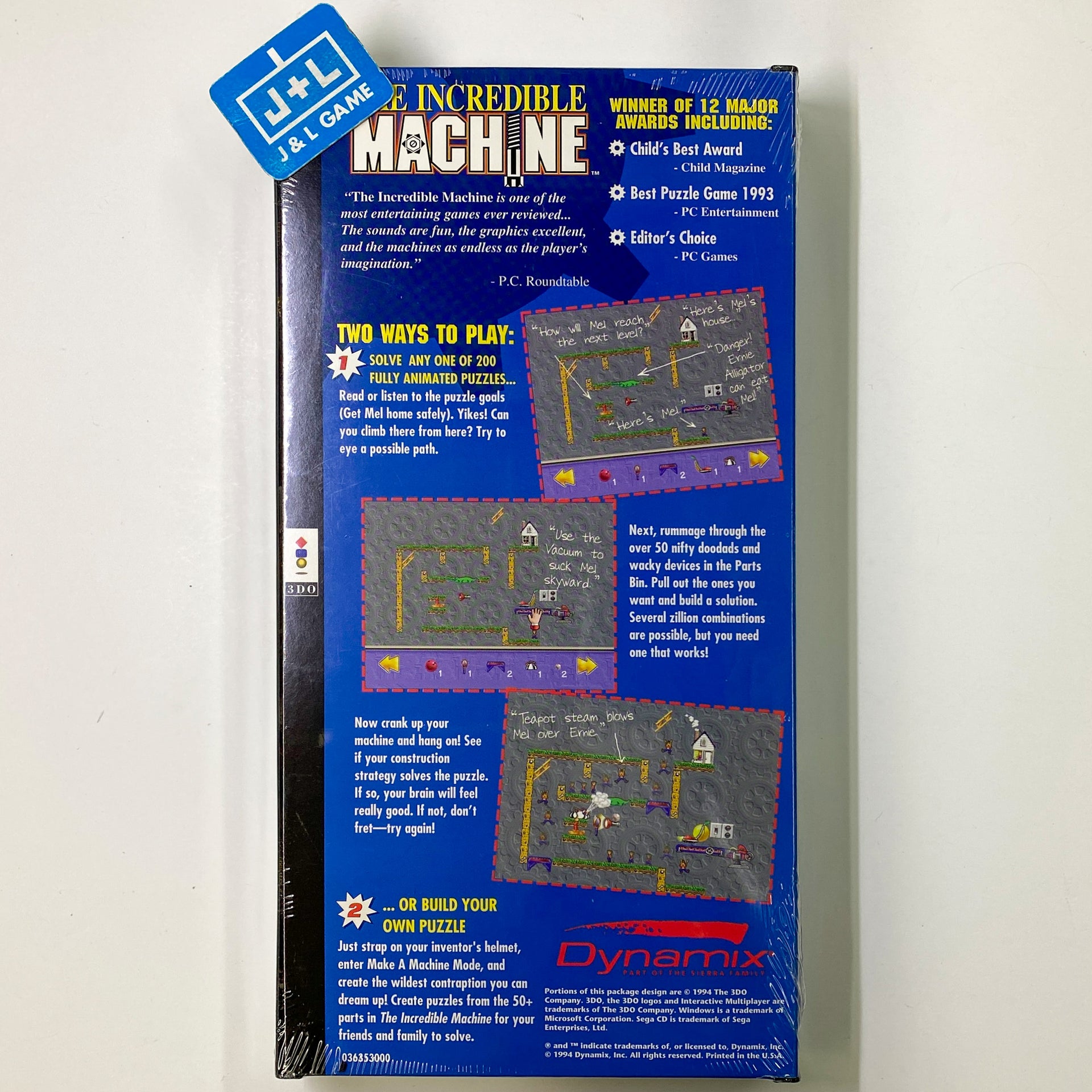 The Incredible Machine - 3DO Interactive Multiplayer | J&L Game