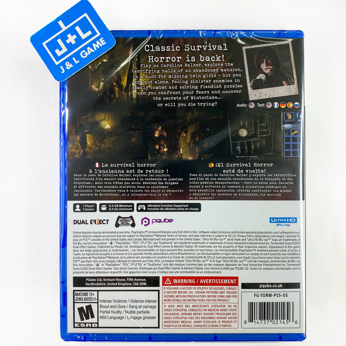 Tormented Souls - (PS5) PlayStation 5 | J&L Game