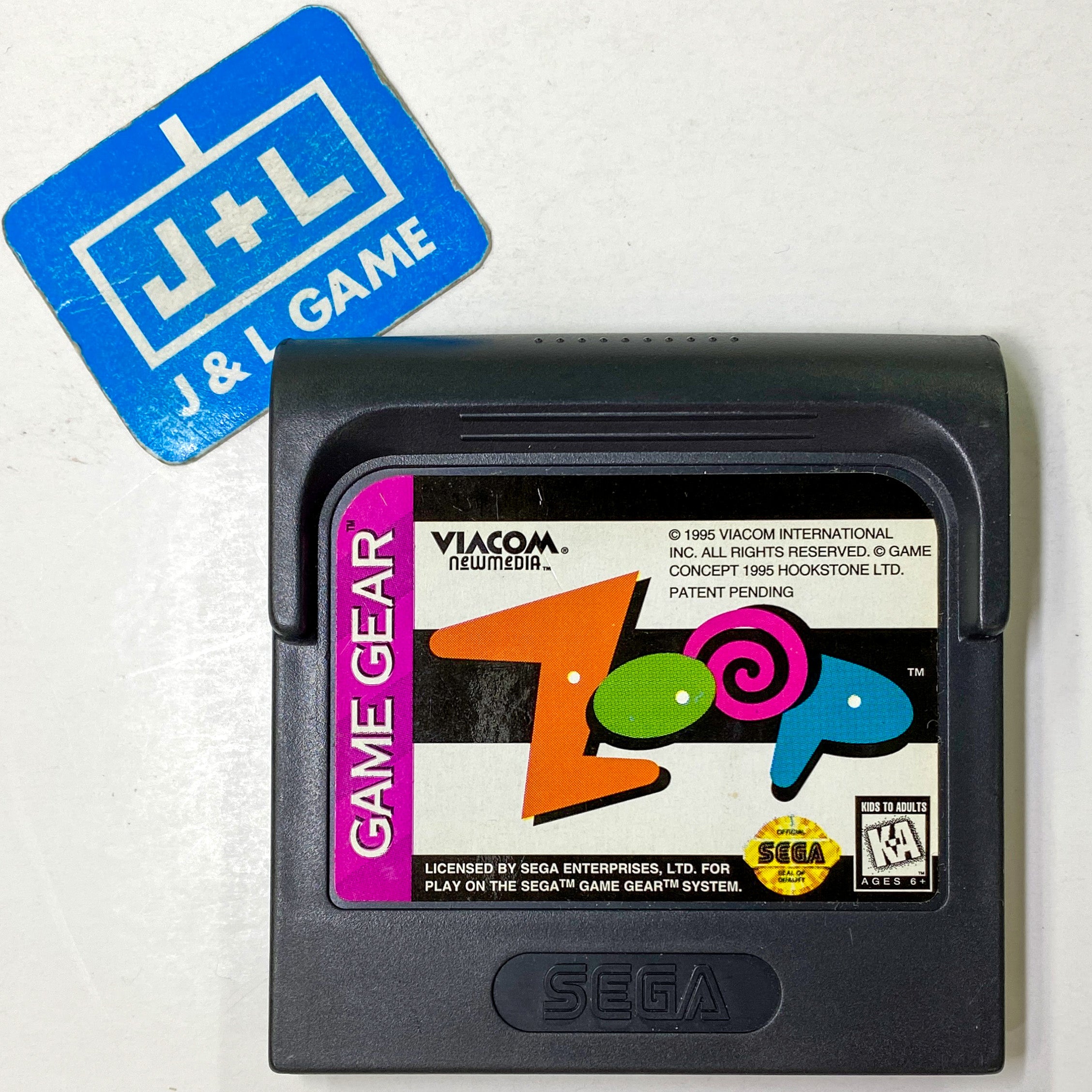 Zoop - SEGA GameGear [Pre-Owned] | J&L Game