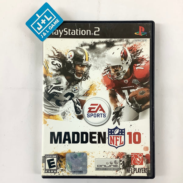 Madden NFL 10 - (PS2) PlayStation 2 [Pre-Owned] – J&L Video Games New ...