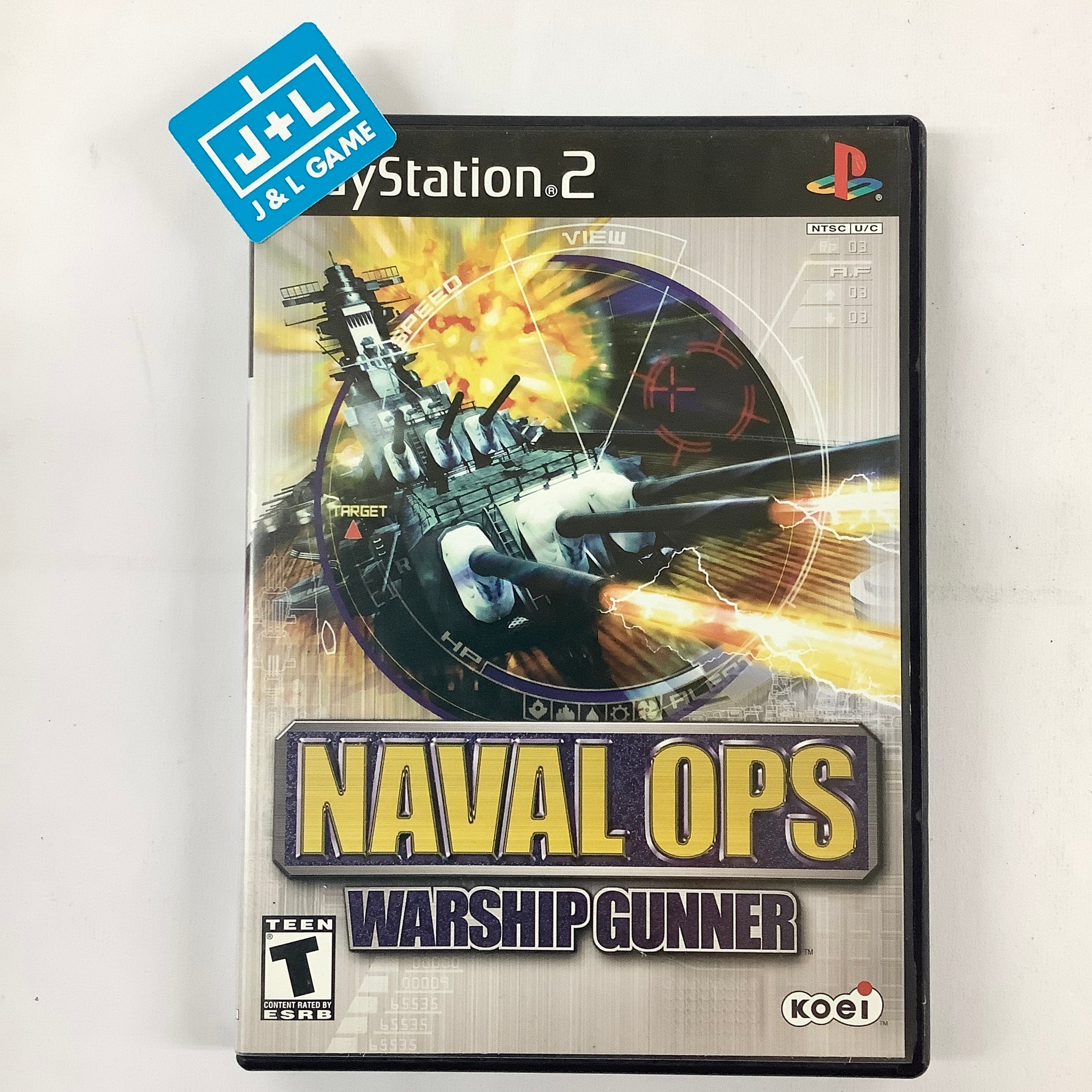 Naval Ops: Warship Gunner - (PS2) PlayStation 2 [Pre-Owned] – J&L Video Games New York City