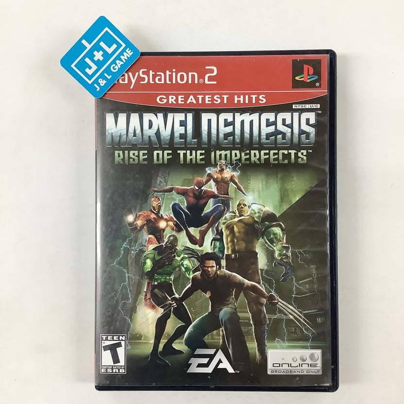 Marvel Nemesis: Rise of the Imperfects (Greatest Hits) - (PS2) PlaySta ...