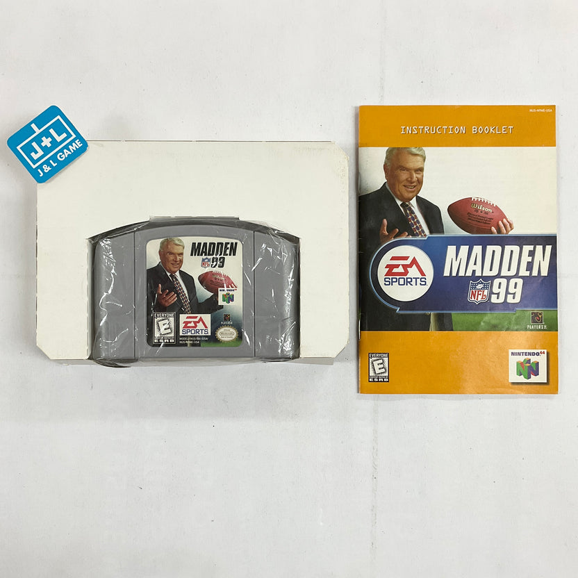 Madden NFL 99 - (N64) Nintendo 64 [Pre-Owned] | J&L Game