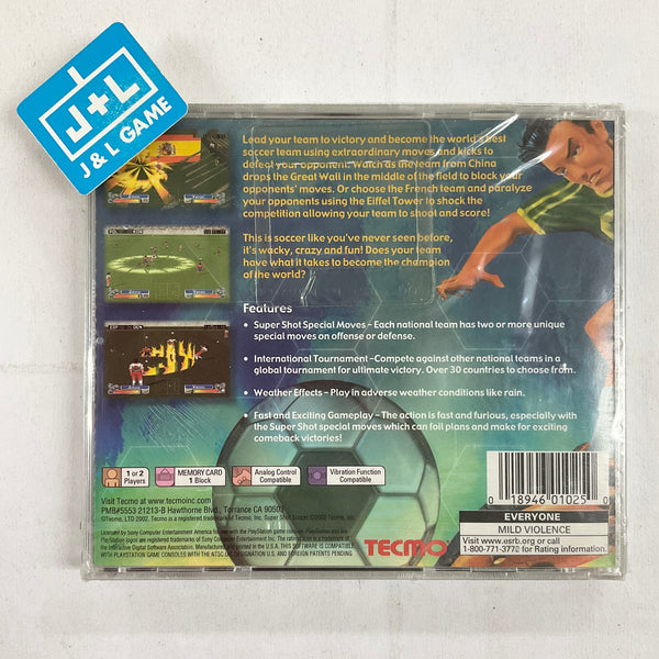 Super Shot Soccer - (PS1) Playstation 1 – J&L Video Games New York City