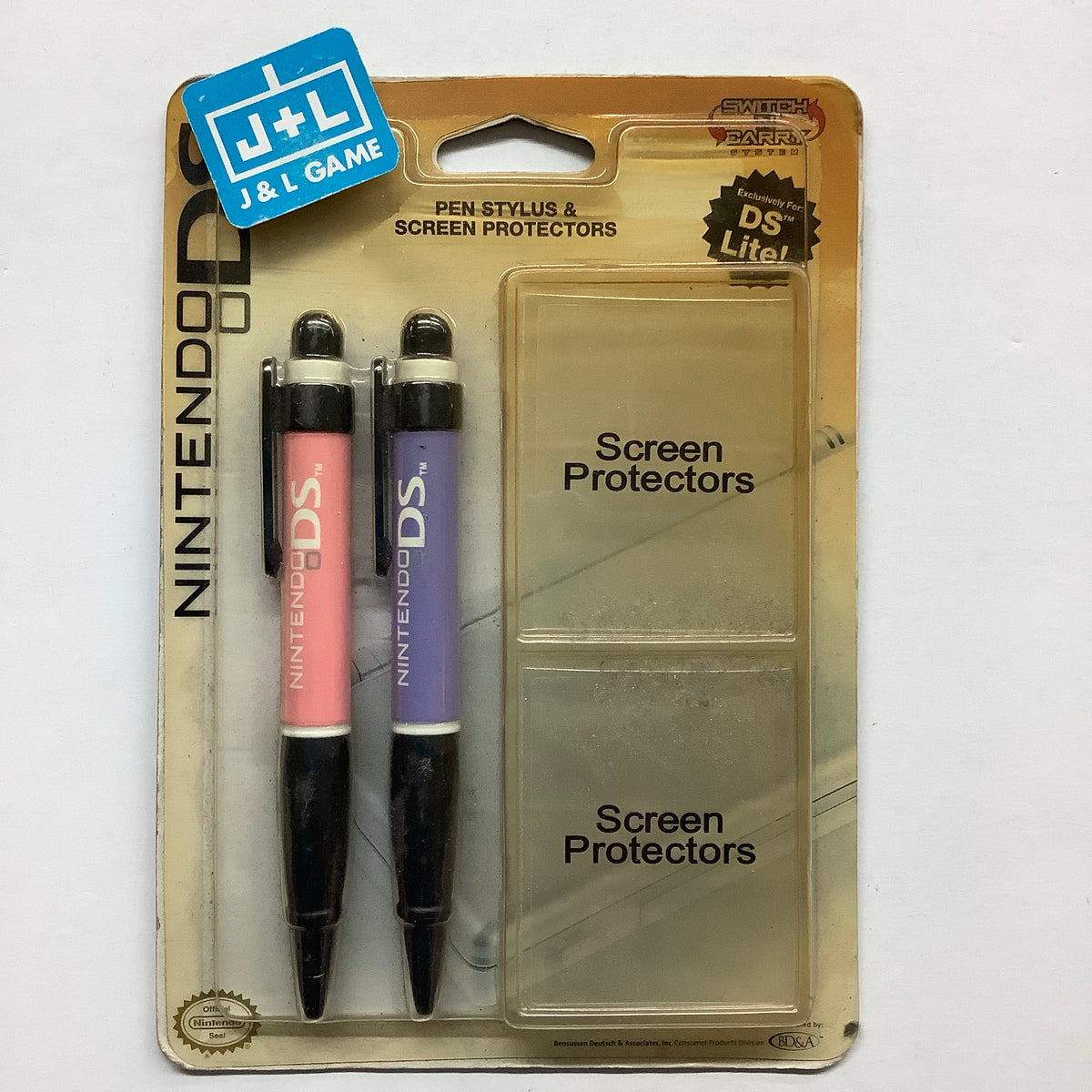 Nintendo DS Pen Stylus&Screen Protectors - (NDS) Nintendo DS | J&L Game