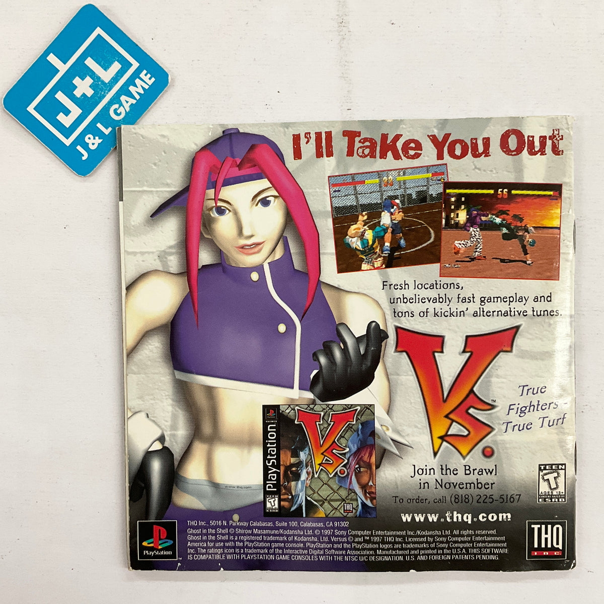 Ghost in the Shell - (PS1) PlayStation 1 [Pre-Owned] | J&L Game