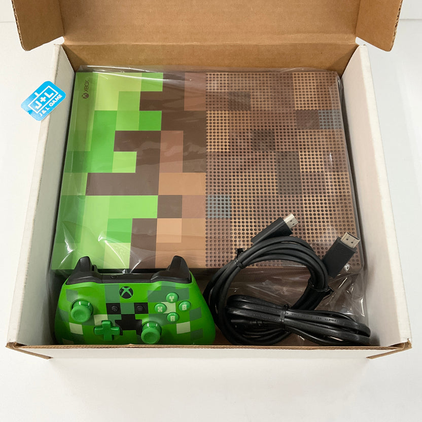Xbox One S 1TB Limited Edition Console - Minecraft Bundle - (XB1) Xbox ...