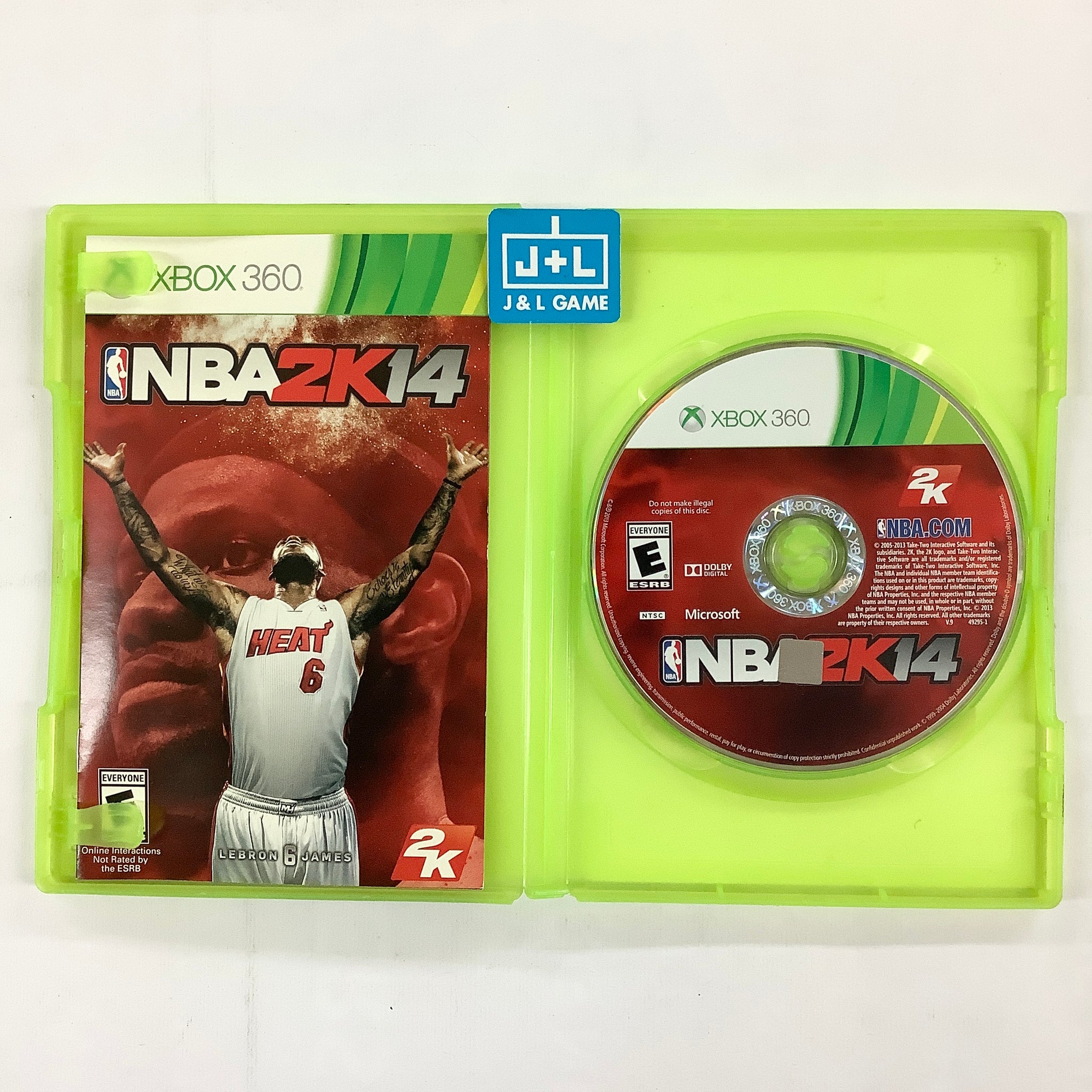 NBA 2K14 - Xbox 360 [Pre-Owned] – J&L Video Games New York City