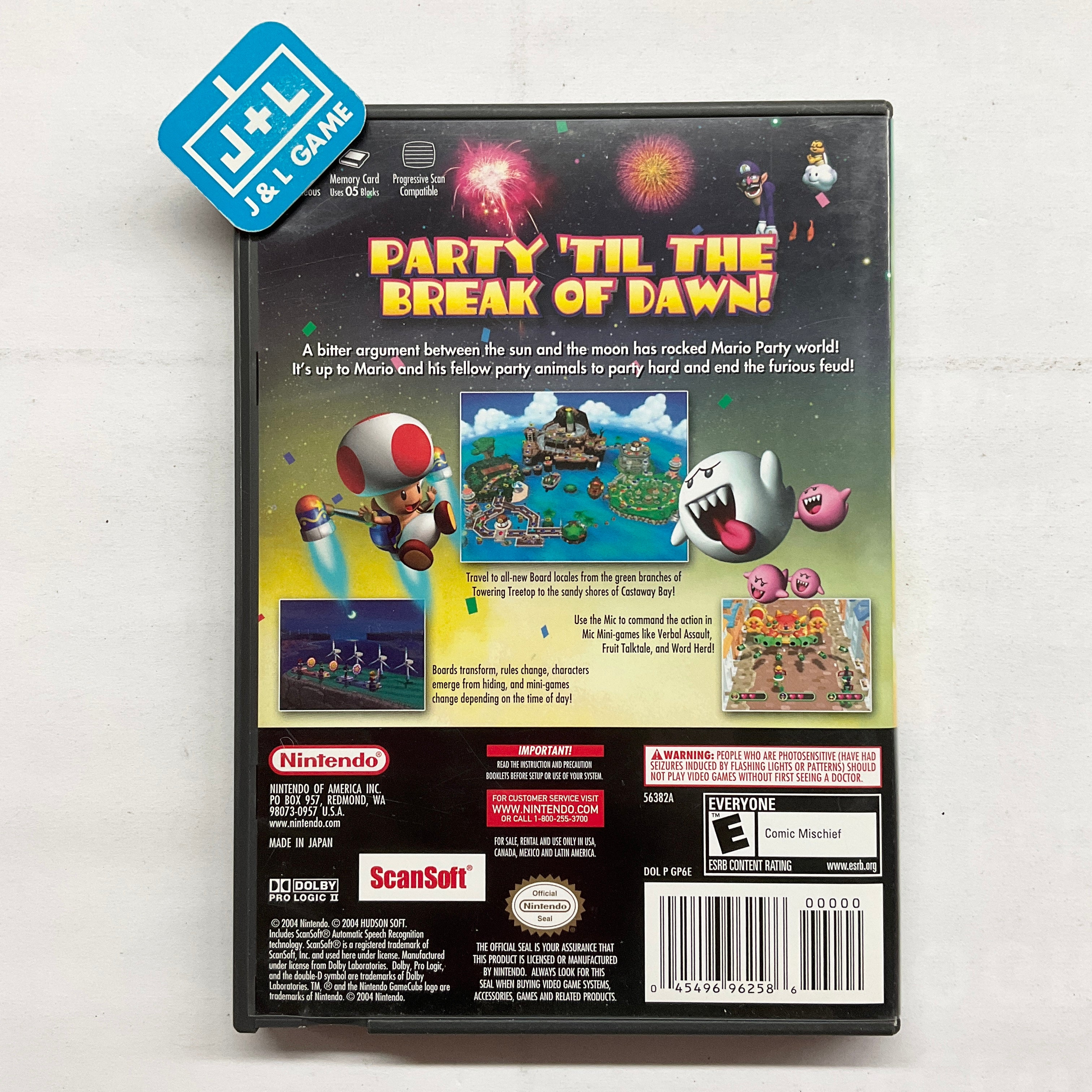 Mario Party 6 GC GameCube Pre Owned