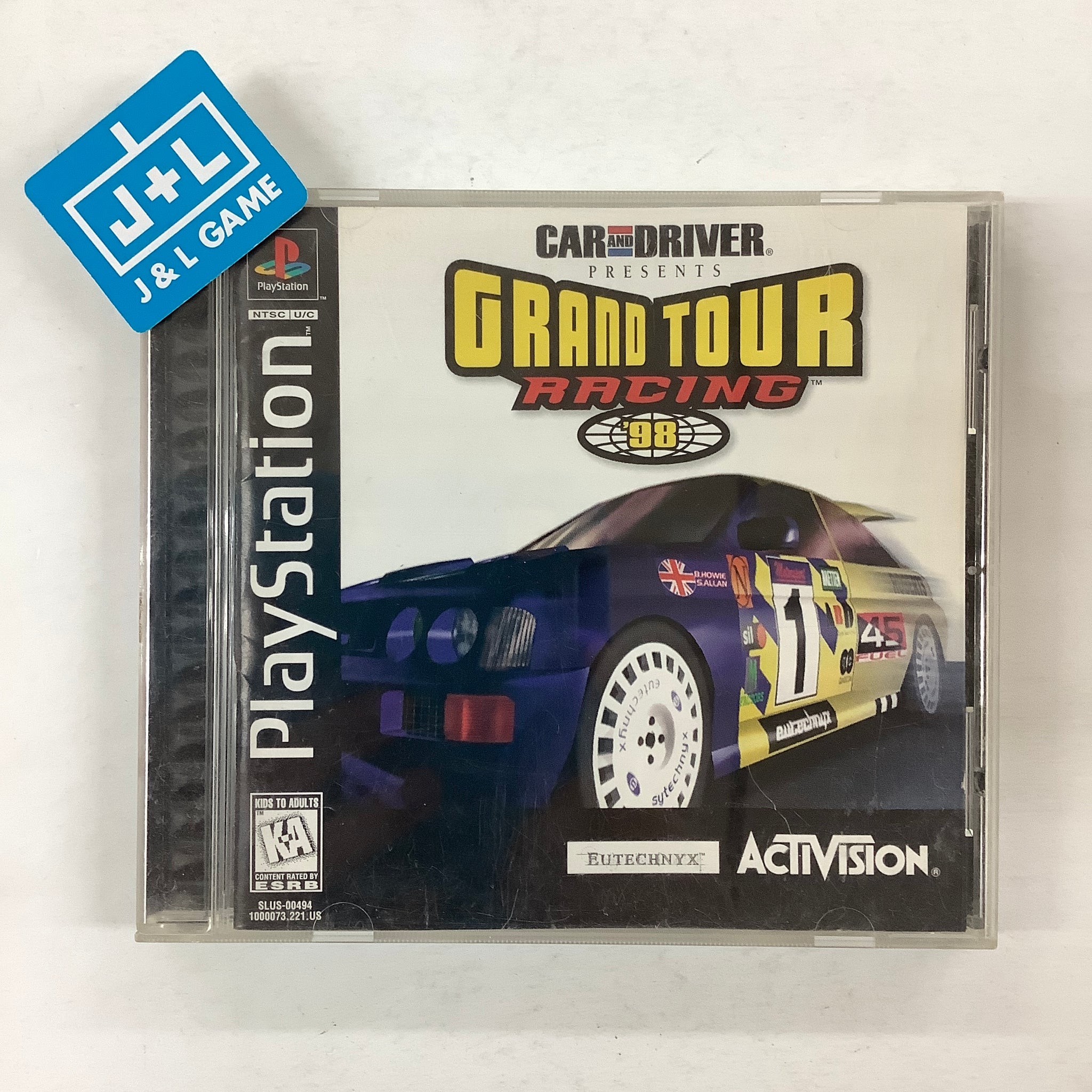 Car and Driver Presents: Grand Tour Racing '98 - (PS1) PlayStation 1 ...