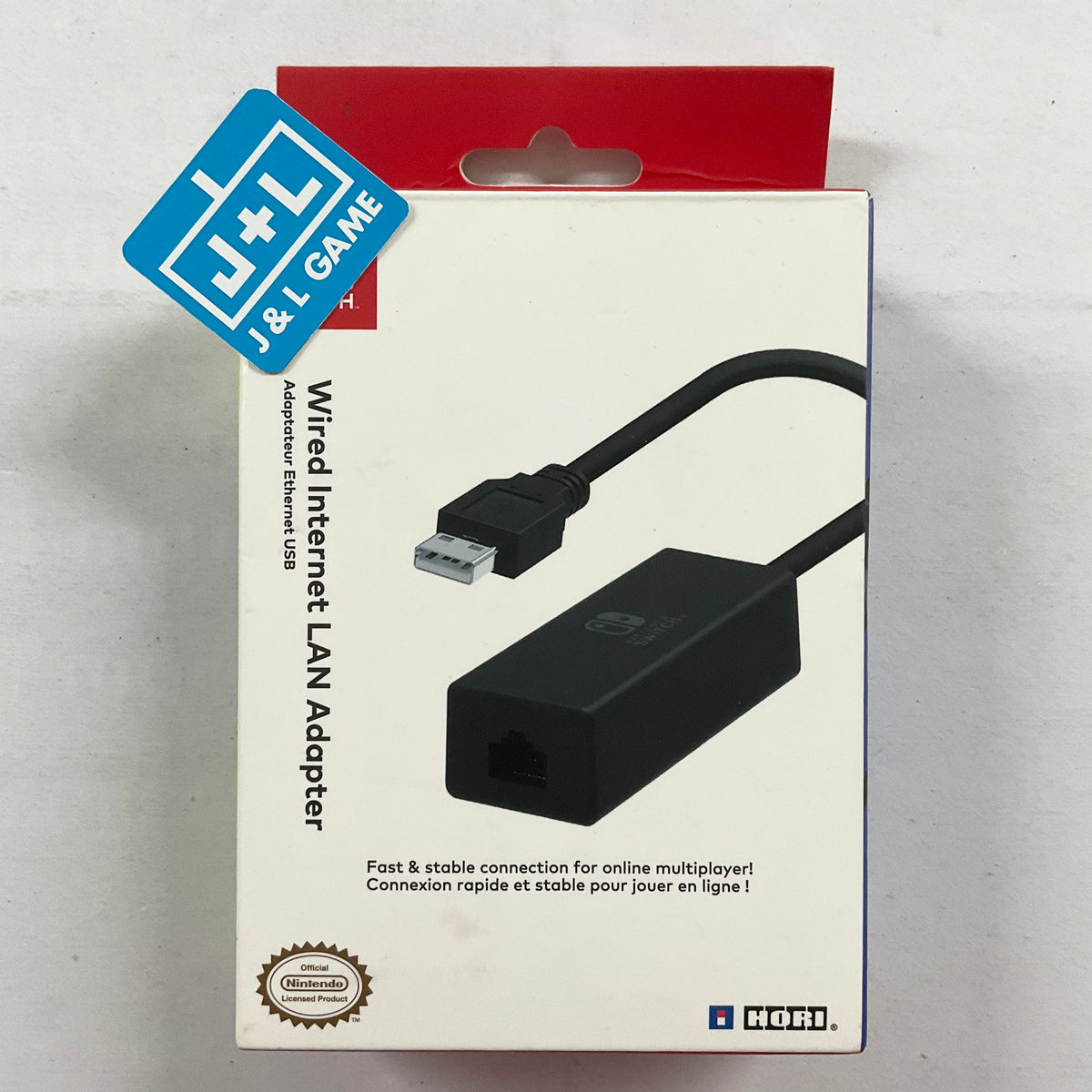 HORI Nintendo Switch Wired Internet LAN Adapter - (NSW) Nintendo Switc ...
