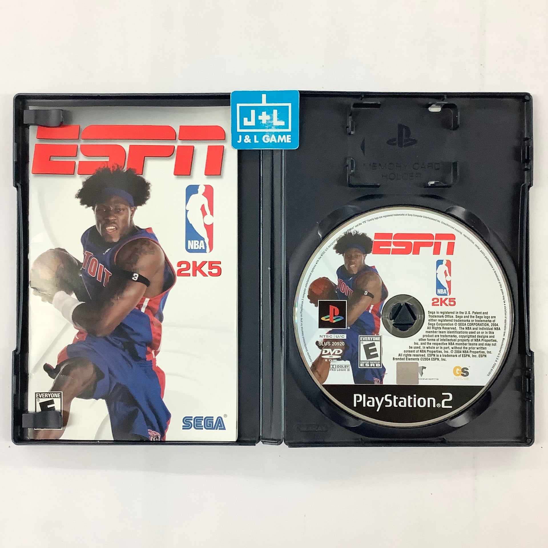 ESPN NBA 2K5 - (PS2) PlayStation 2 [Pre-Owned] | J&L Game