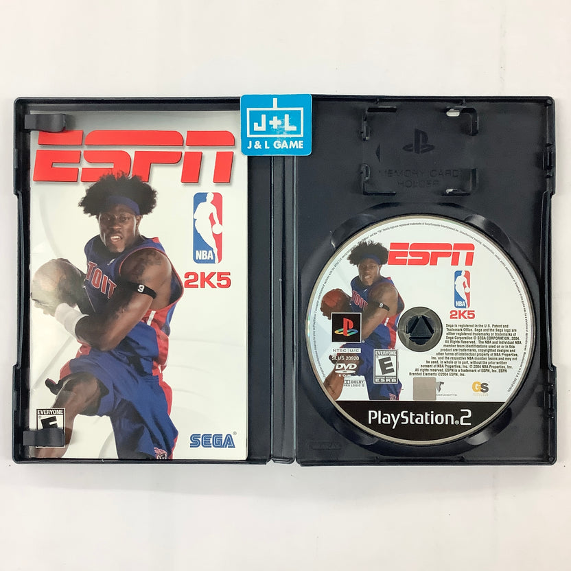 ESPN NBA 2K5 - (PS2) PlayStation 2 [Pre-Owned] | J&L Game