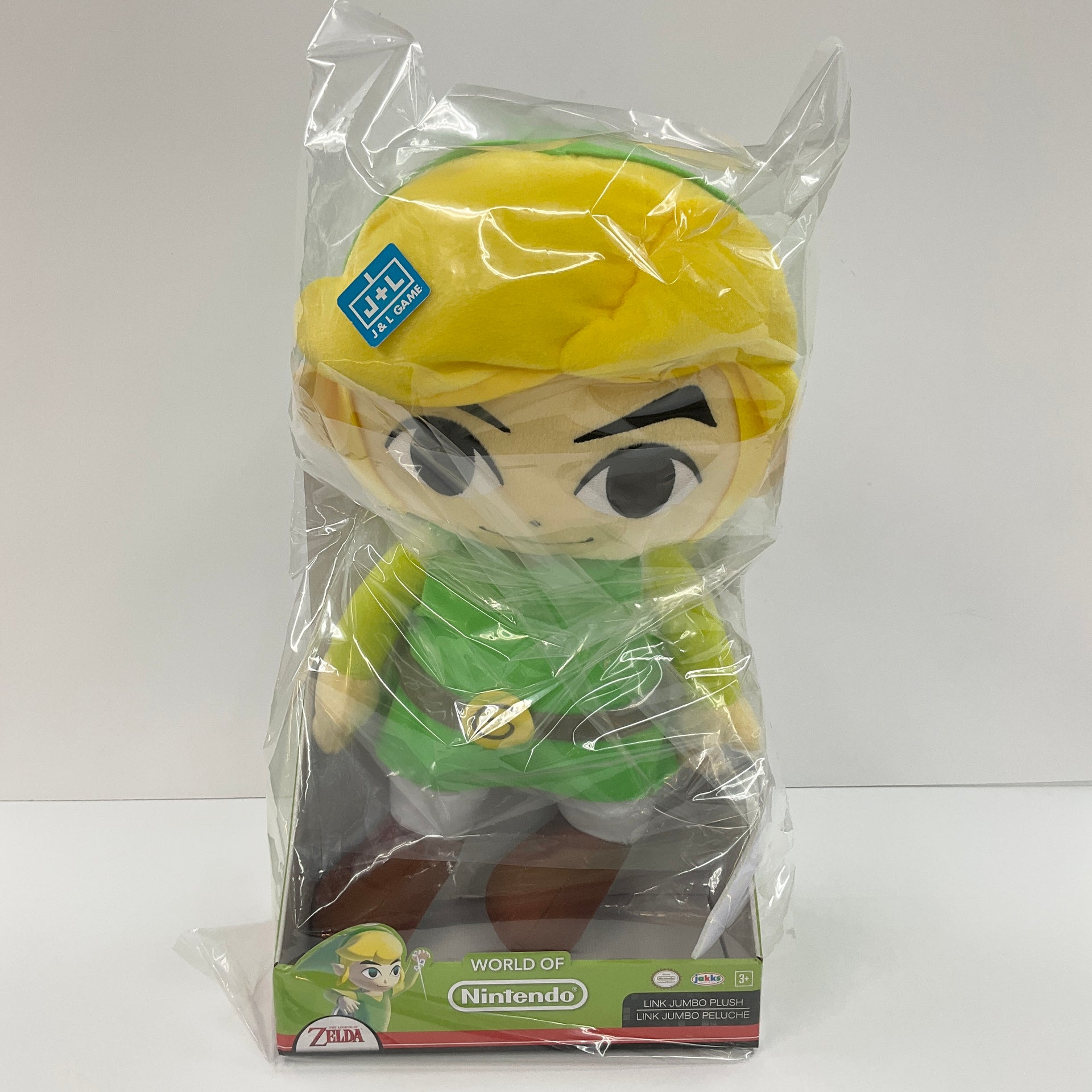 World of Nintendo Jumbo Plush (Link) - Toys | J&L Game